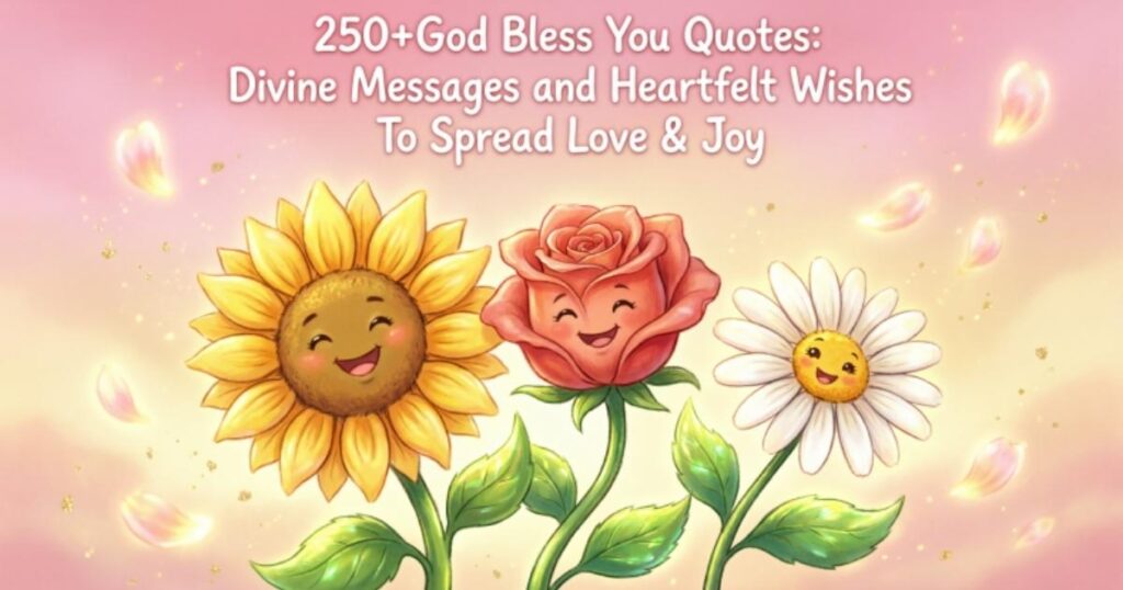 250+God Bless You Quotes: Divine Messages and Heartfelt Wishes To ...